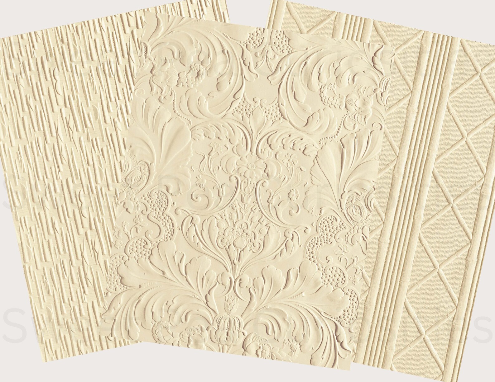 Embossed Vintage Papers Digital Download Printable Junk - Etsy