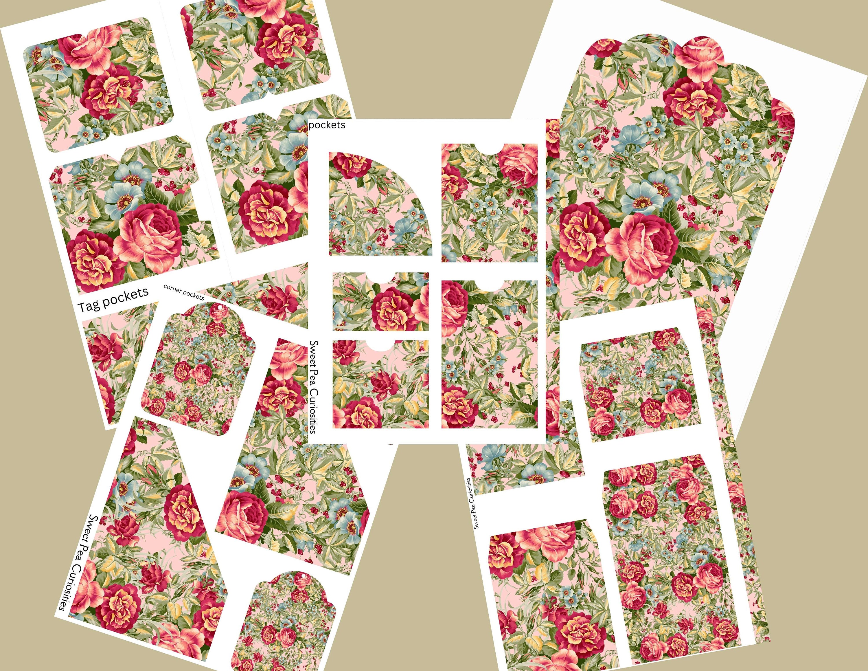 Junk Journal Ephemera Printable Digital Download Vintage - Etsy