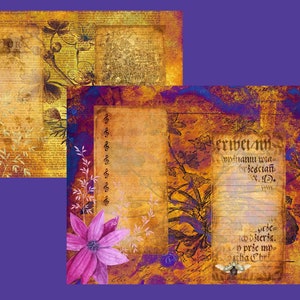 Collage Pages, Digital, Download, Printable, Junk Journal, Ephemera ...