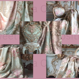 Rococo, Printable, Download, Digital, Junk Journal, Supplies, Shabby ...