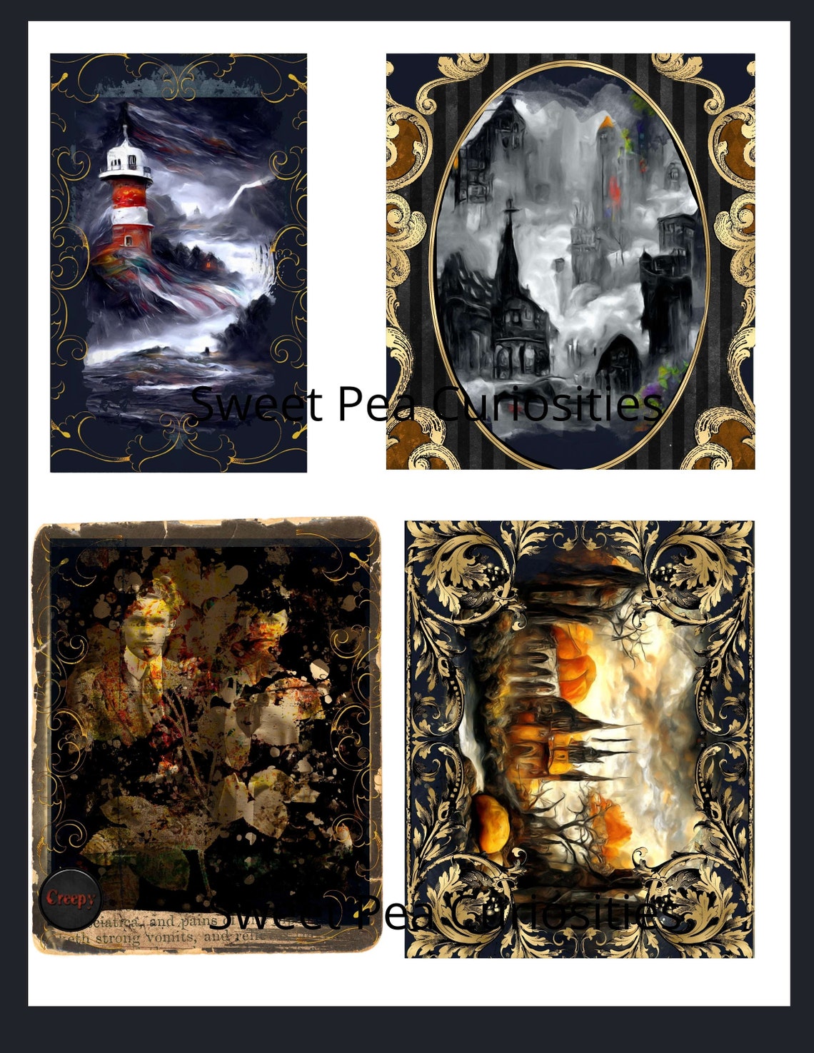 Halloween Digital Download Printable Junk Journal - Etsy