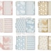 9 Lacepaper File Folders Pockets Tags Kit Digital - Etsy