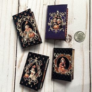 Halloween Tiny Books, Digital, Download, Printable, Junk Journal ...