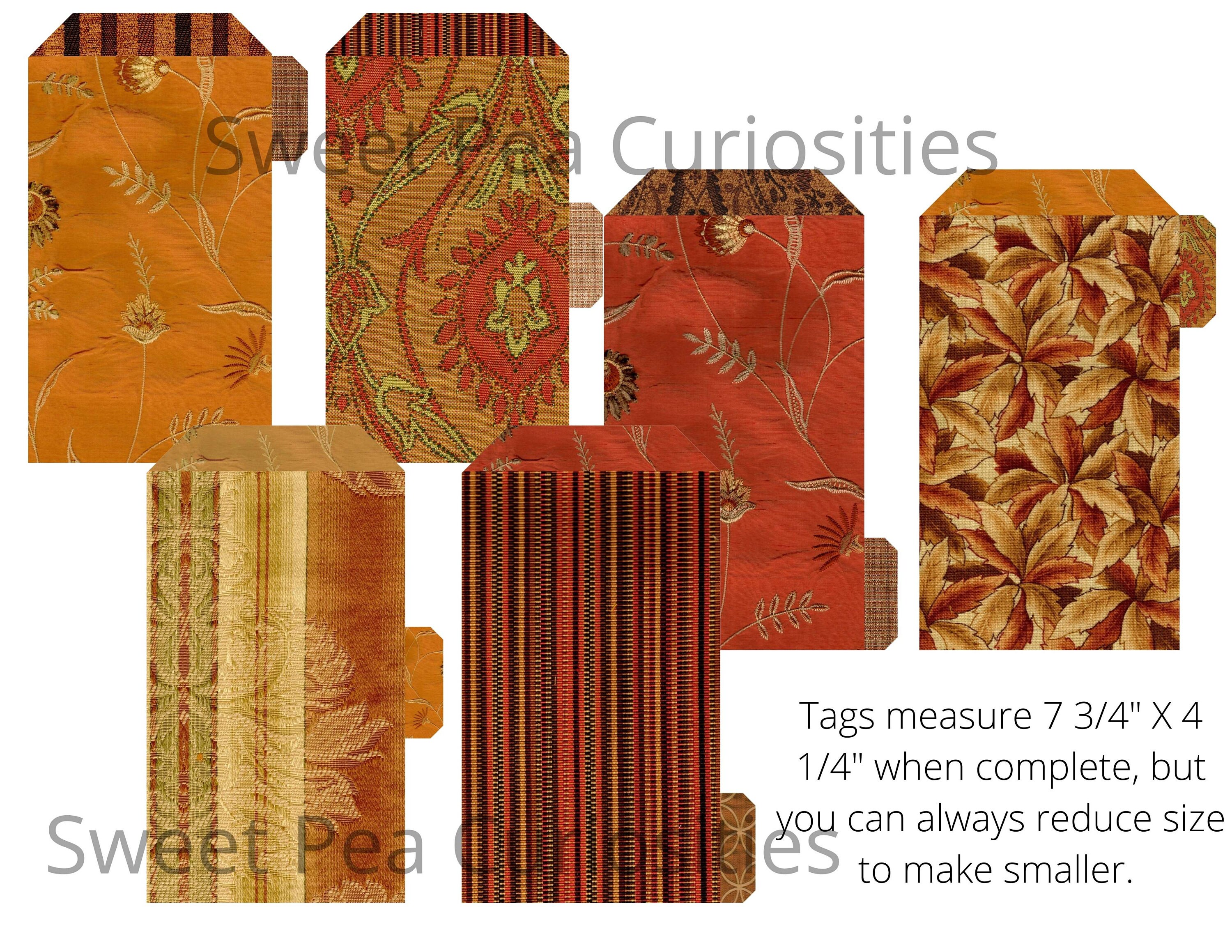 File Folder Tag Book Digital Download Printable Junk - Etsy