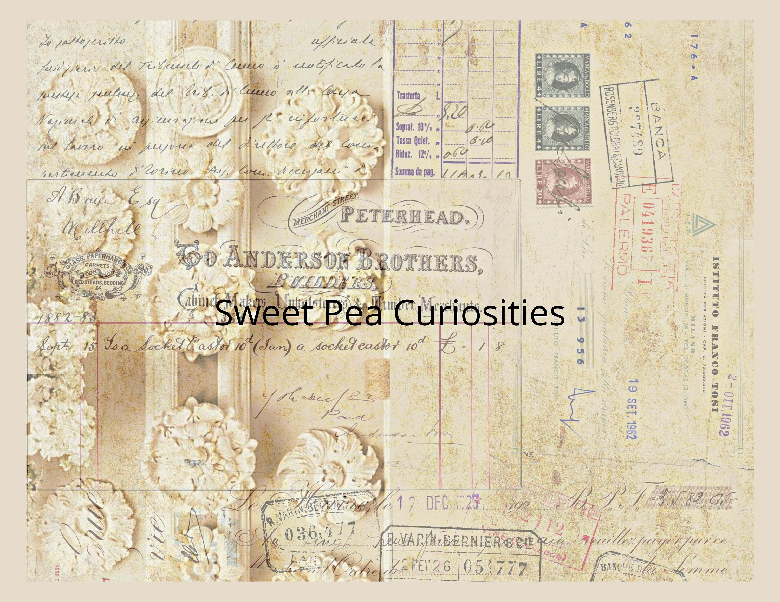 Embossed Vintage Papers Digital Download Printable Junk - Etsy