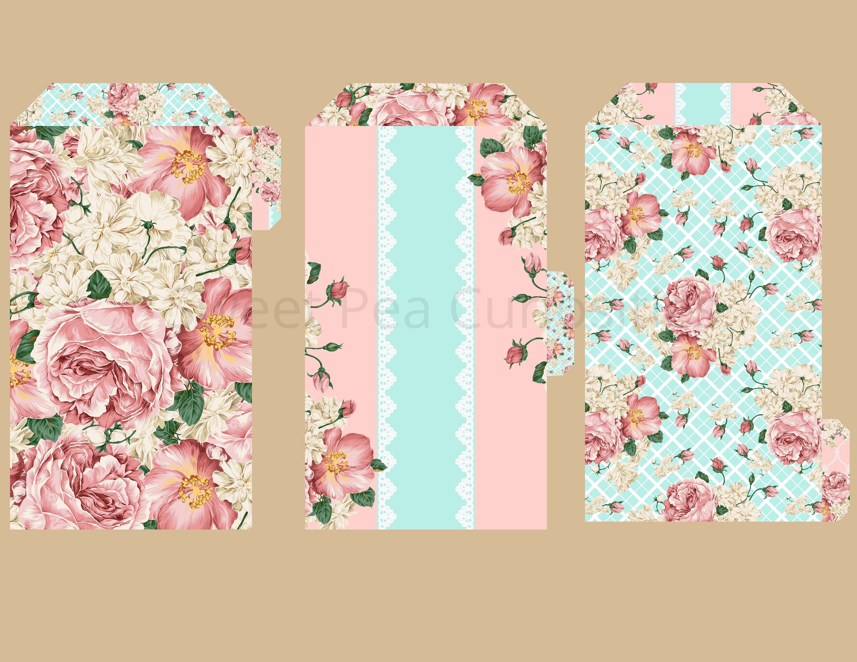 File Folder Tags Digital Download Printable Junk Journal - Etsy