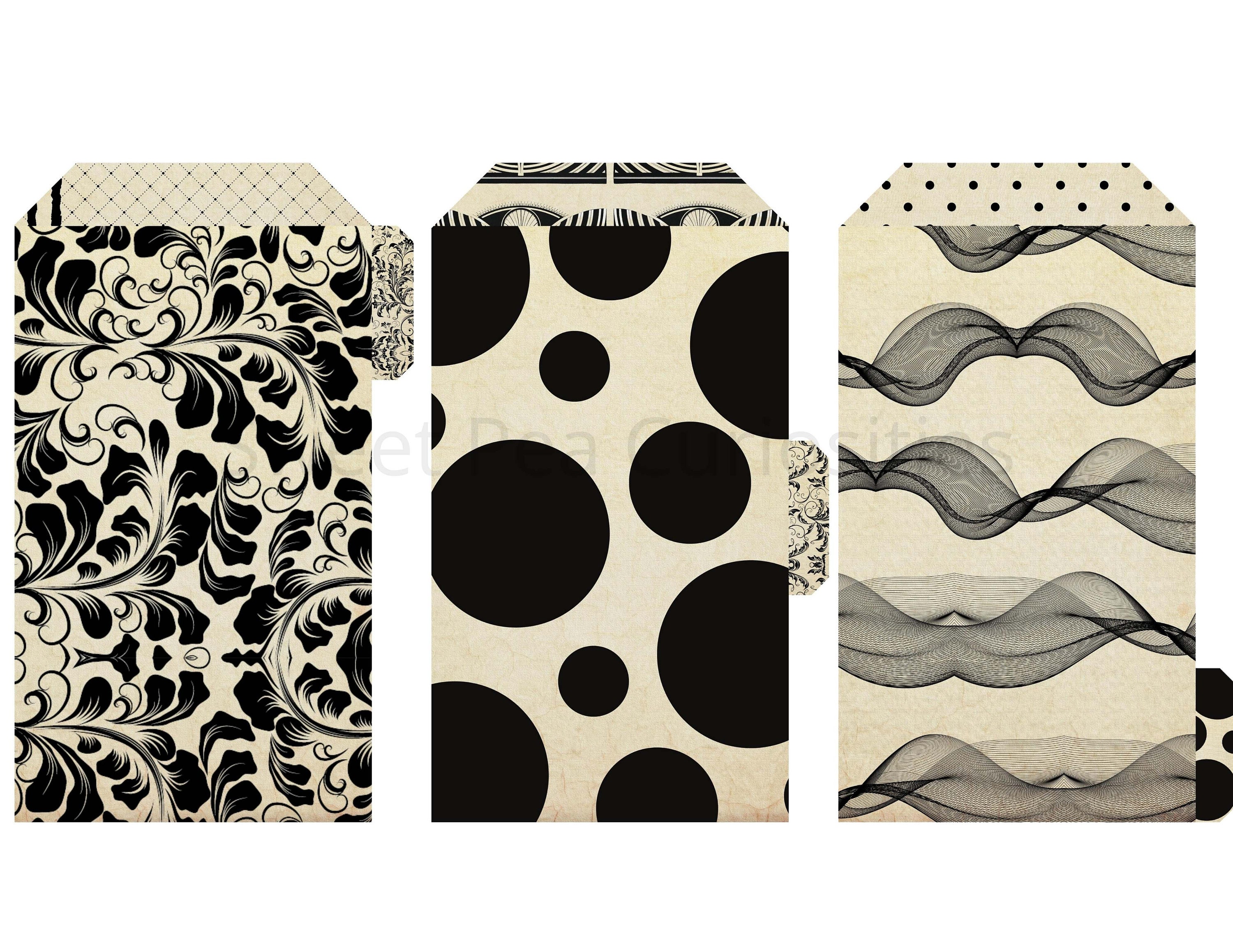 File Folder Tags Digital Download Printable Junk Journal - Etsy