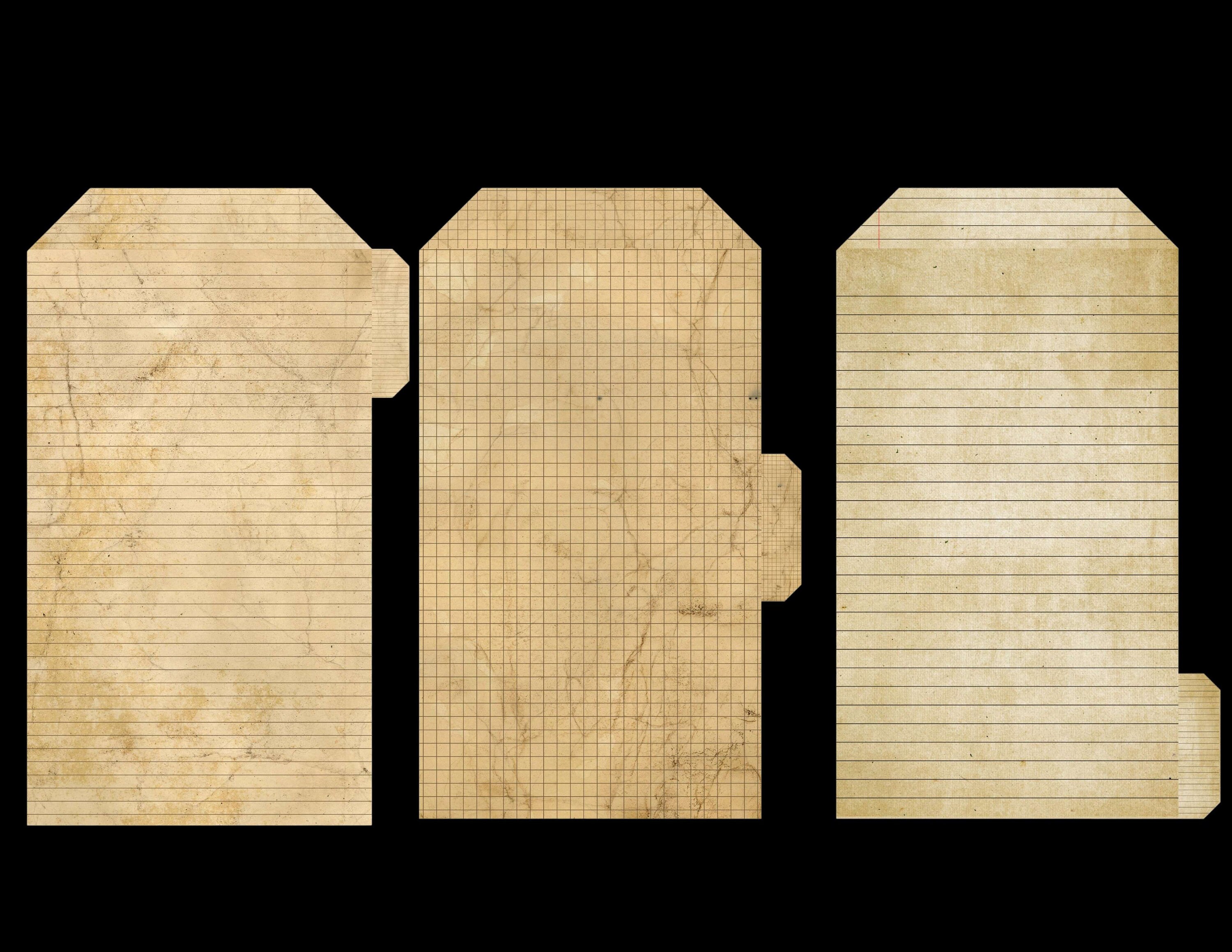 File Folder Tags Digital Download Printable Junk Journal - Etsy