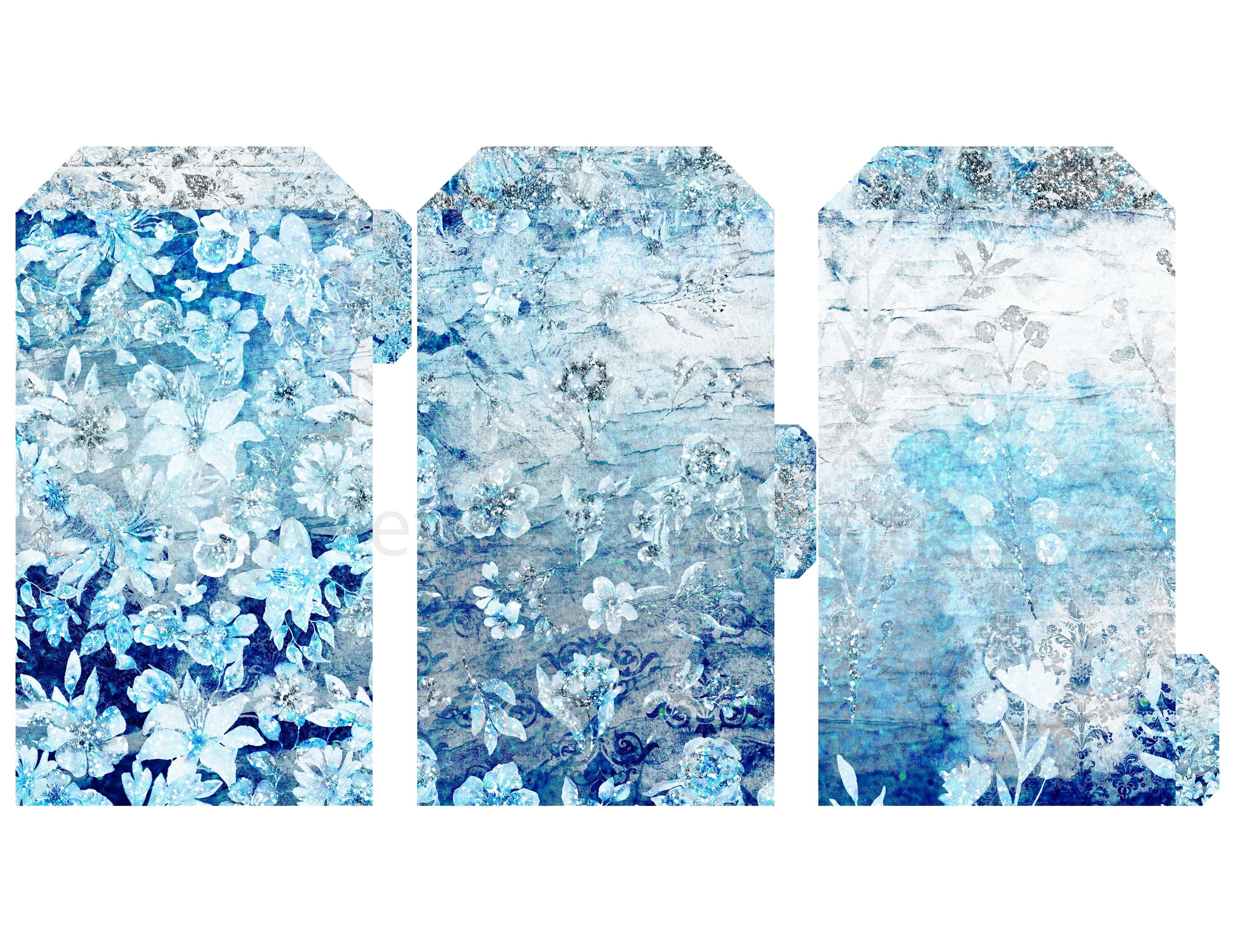 File Folder Tags Digital Download Printable Junk Journal - Etsy