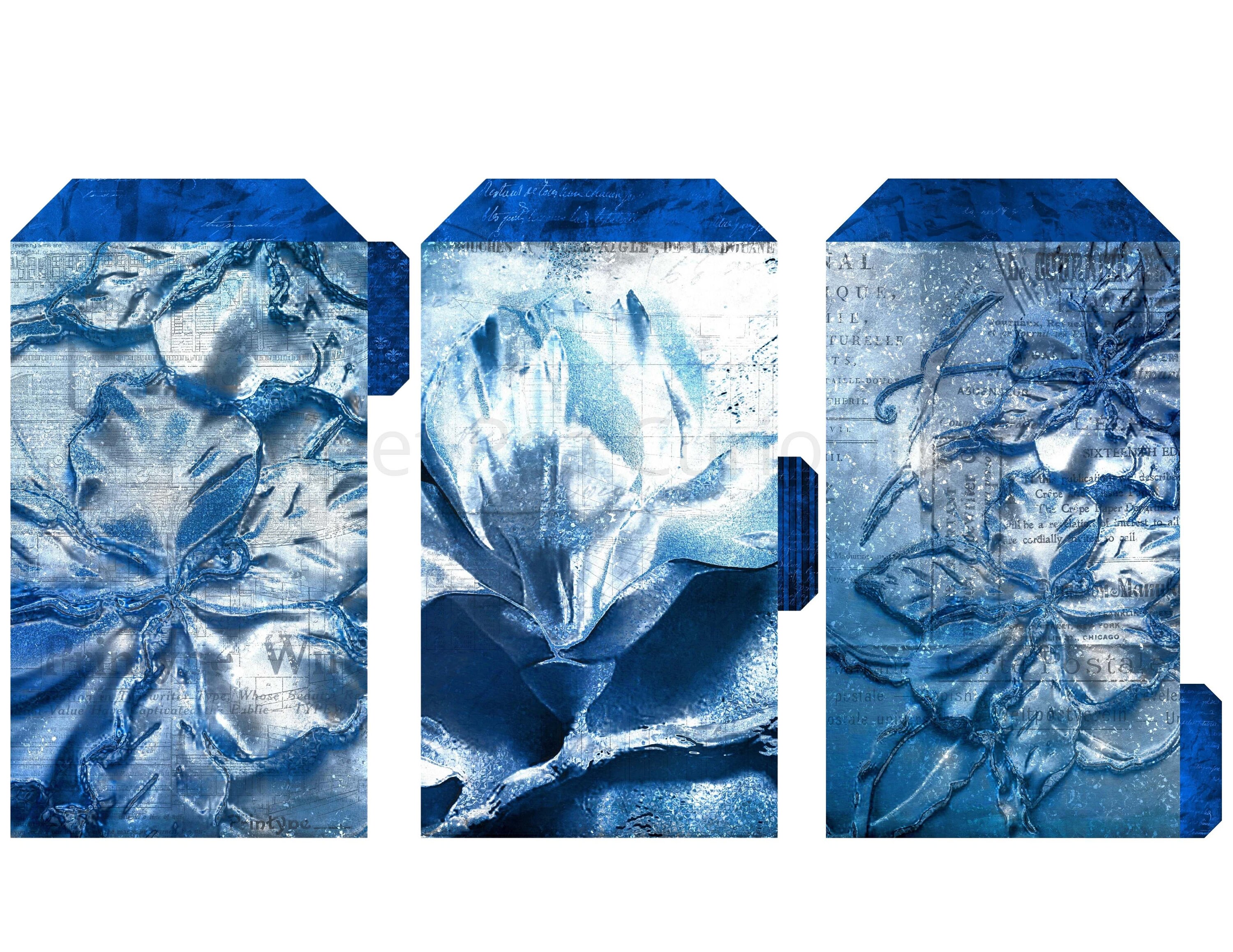 File Folder Tags Digital Download Printable Junk Journal - Etsy