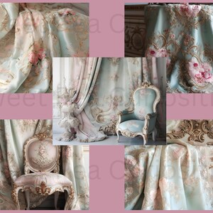 Rococo, Printable, Download, Digital, Junk Journal, Supplies, Shabby ...