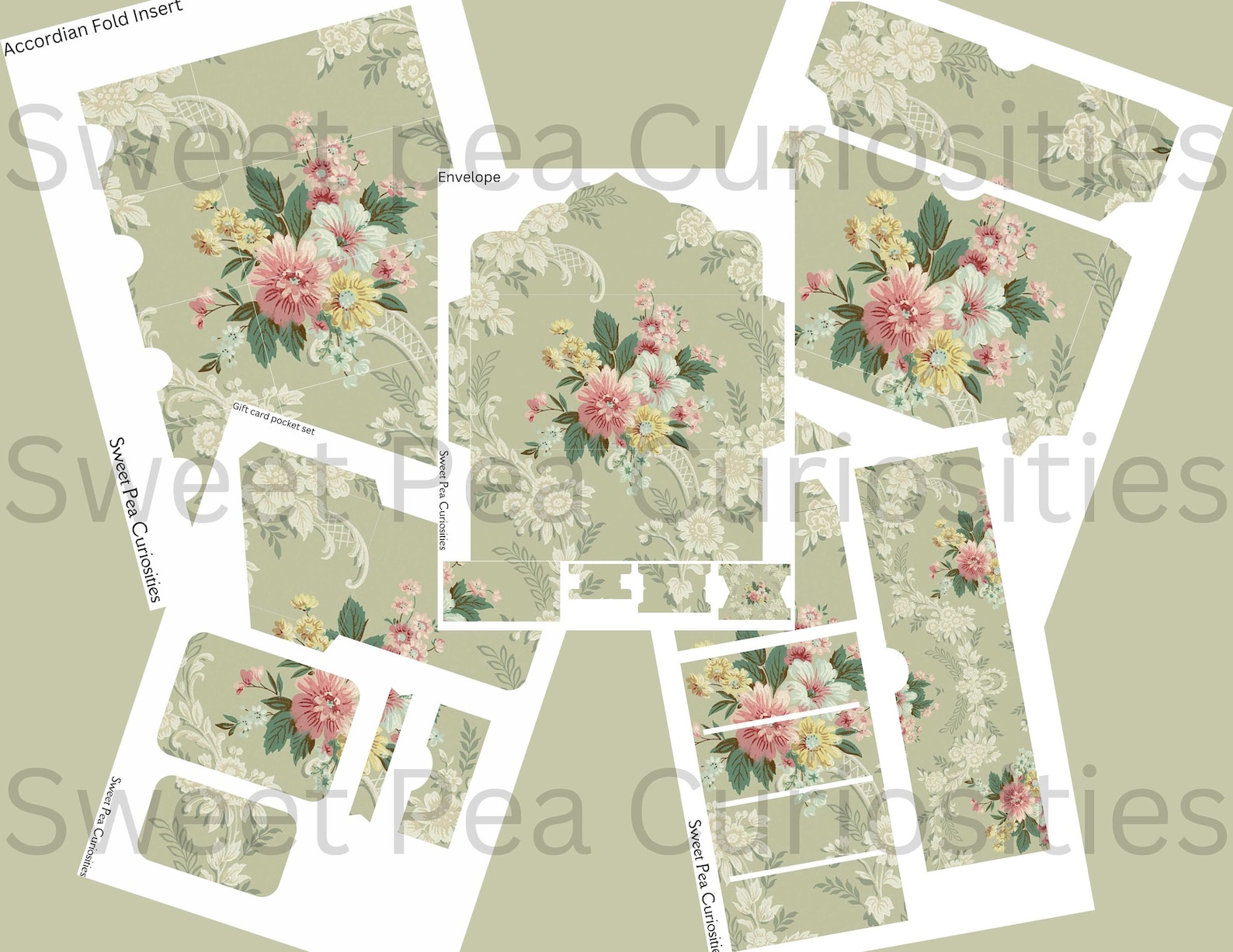 Junk Journal Ephemera Printable Digital Download Vintage - Etsy