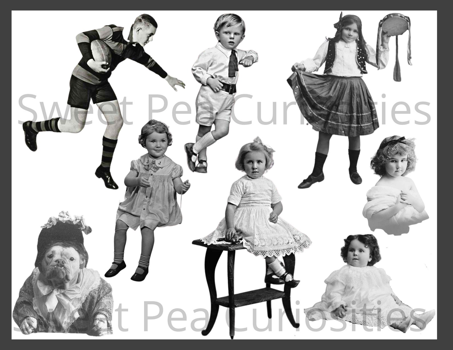 Vintage Photos Junk Journal Ephemera Printable Digital - Etsy