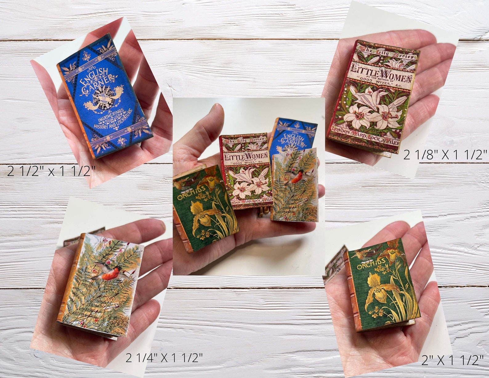 Tiny Books, Book Covers, Junk Journal, Mixed Media, Collage, Scrapbook ...