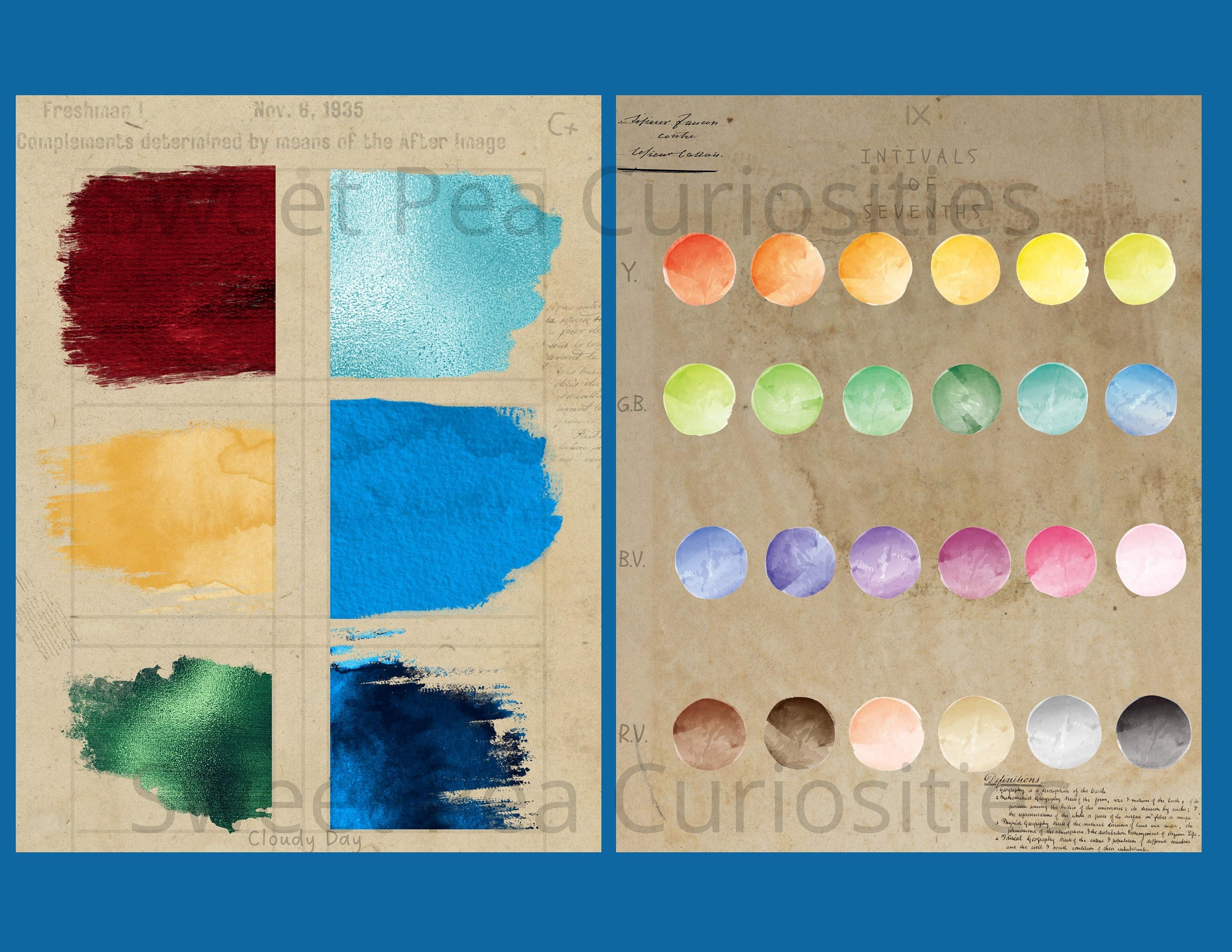 Artiste' Junk Journal Kit Digital Download Junk Journal - Etsy