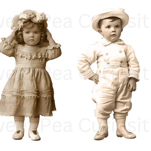 Vintage Kids, PNG, Clipart, Paper, Digital, Download, Printable, Junk ...