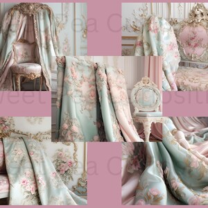 Rococo, Printable, Download, Digital, Junk Journal, Supplies, Shabby ...