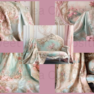 Rococo, Printable, Download, Digital, Junk Journal, Supplies, Shabby ...