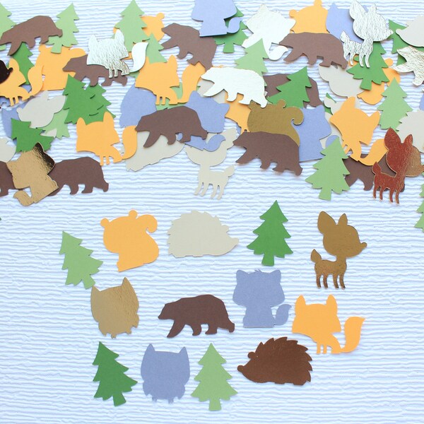 Animal Confetti - Etsy