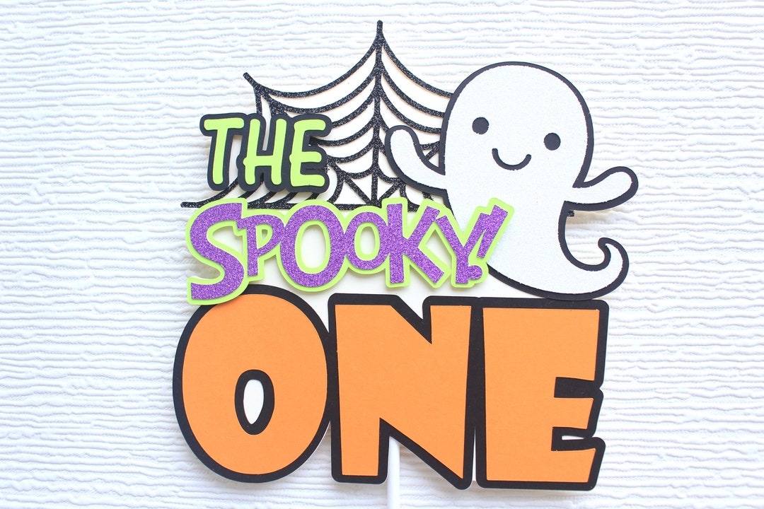 The Spooky One Cake Topper, the Spooky One Birthday, Halloween Party - Etsy