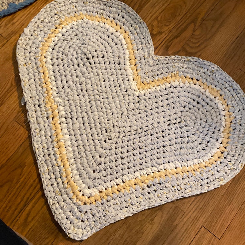 Heart Shaped Rug - Etsy