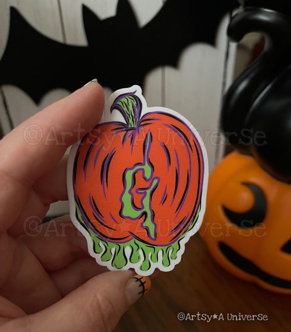 Goosebumps Pumpkin Ooze/ Die-cut Vinyl Sticker Waterproof / 3 - Etsy