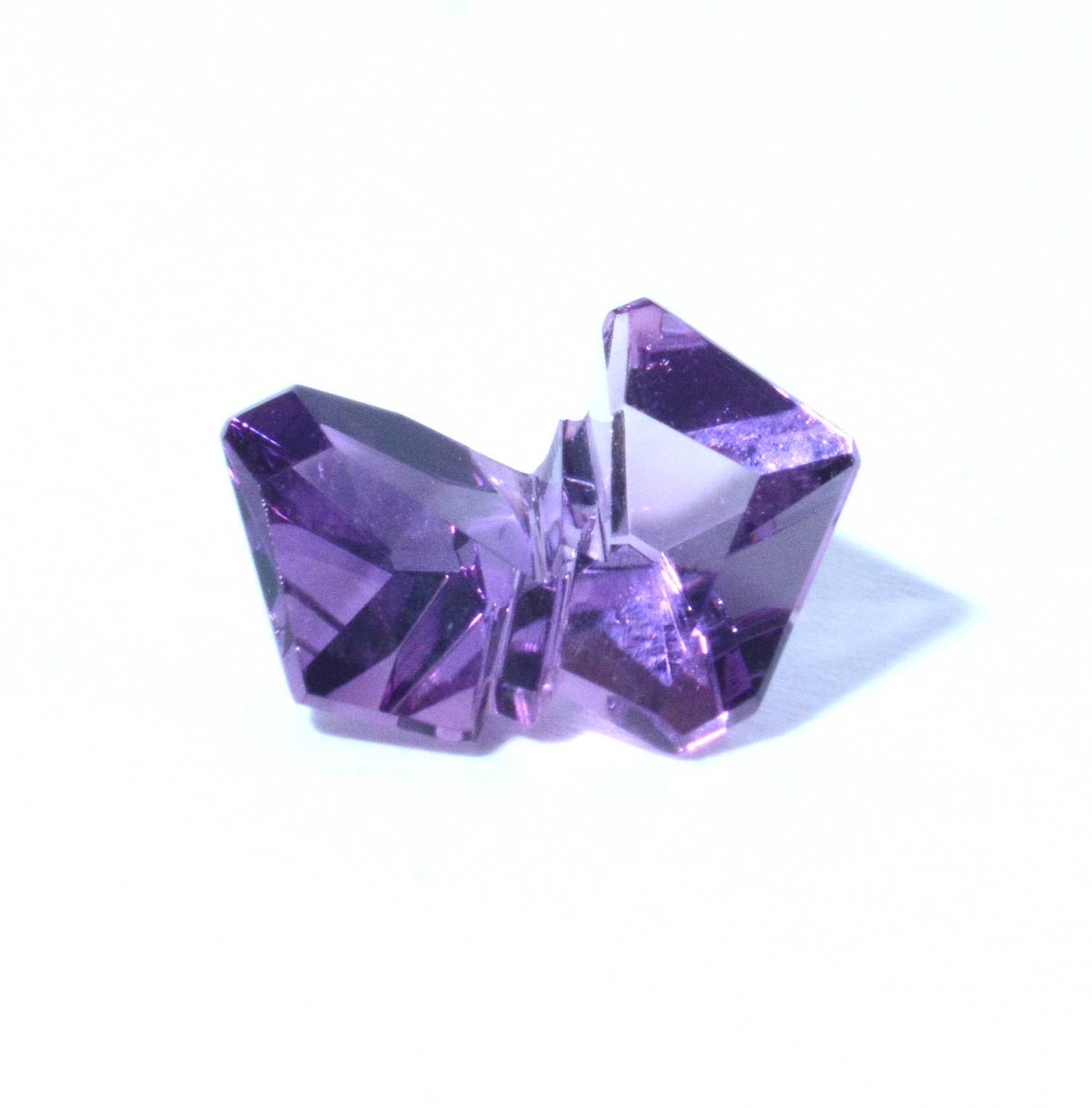 Amethyst Faceted Free form Shaped Natural Gemstone February | Etsy