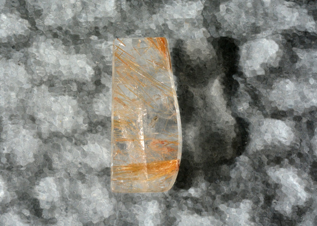 Rutilated Quartz Designer Cabochon Tablet Shape Exquisitely Beautiful ...