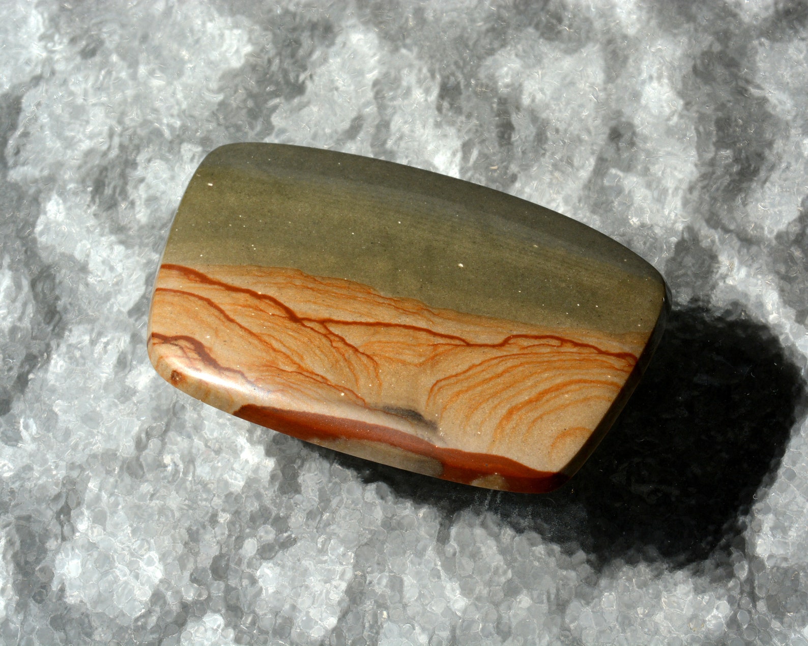 Cripple Creek Picture Jasper Hand Cut Designer Cabochon in a | Etsy