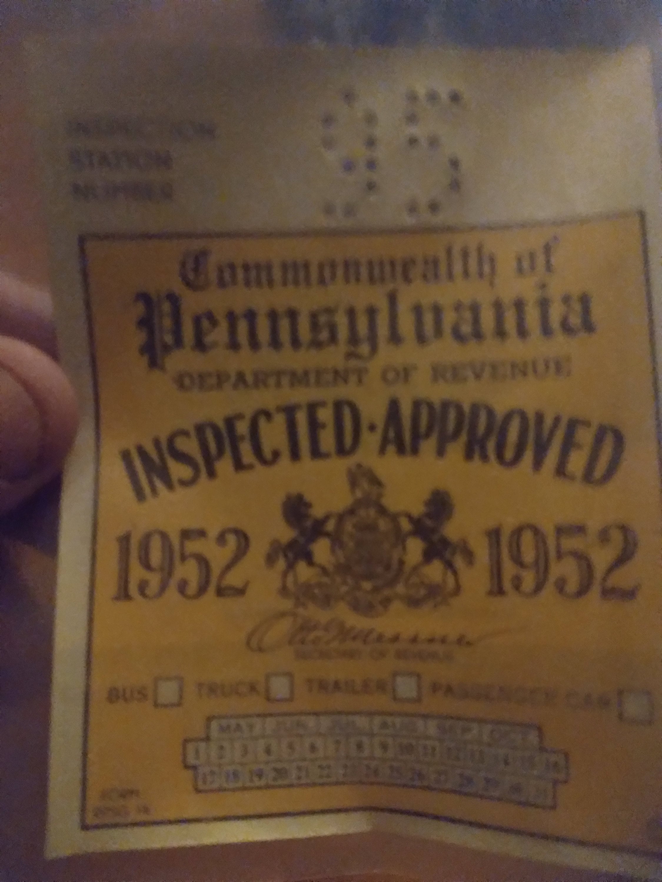 Pa Motorcycle Inspection Sticker Chart | Reviewmotors.co