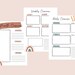 Homeschool Planner Printable Boho - Etsy