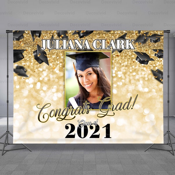 Graduation Backdrop - Etsy