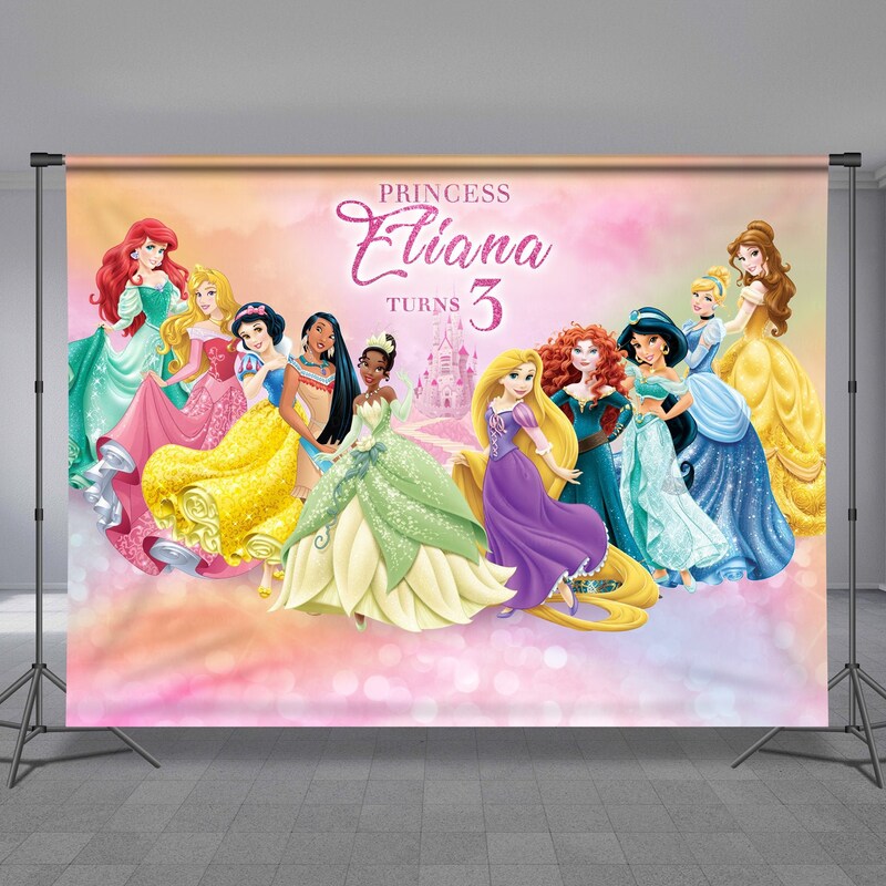Princess Backdrop - Etsy