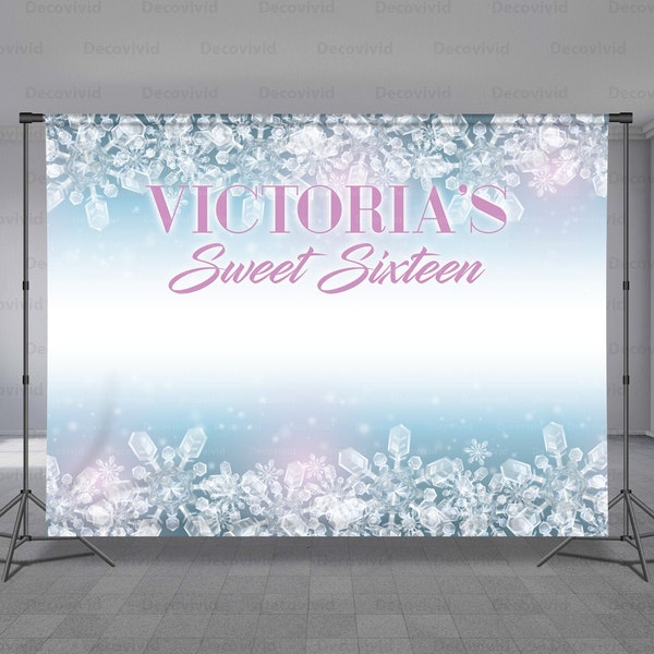 Winter Wonderland Backdrop - Etsy