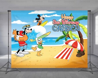 Mickey Pool Party | Etsy