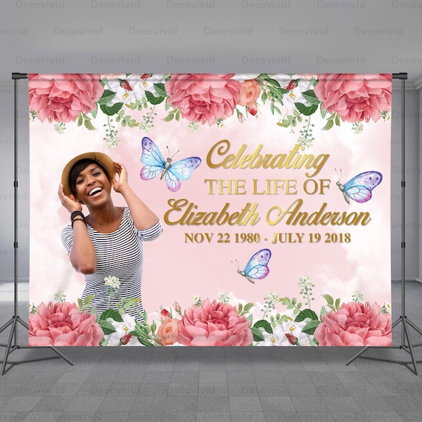 Funeral Flower Banner - Etsy