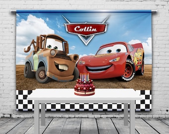 Cars backdrop | Etsy