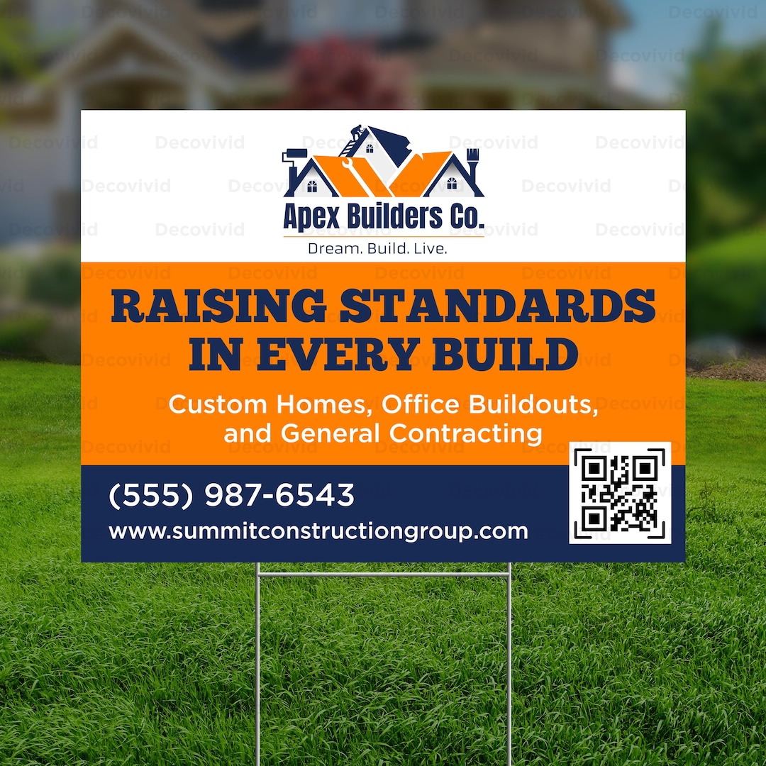 Yard Sign Design and Print, Business Sign, Coroplast – Personalized ...