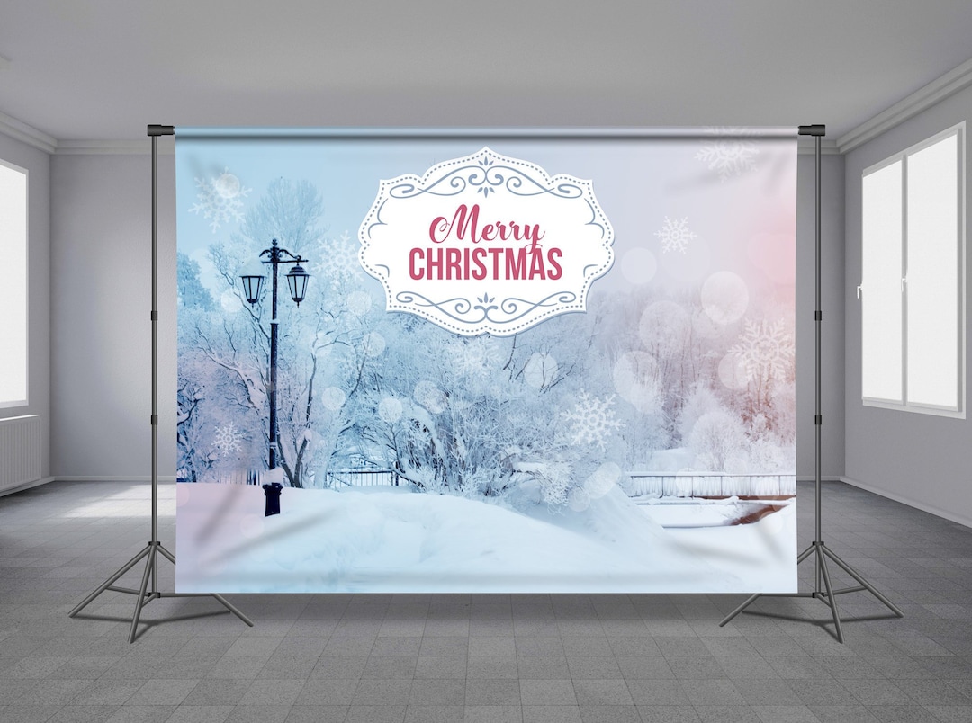 Winter Theme Backdrop, New Year Party, Christmas Photo Background ...