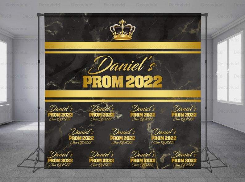 Prom Backdrop, Step and Repeat, Add Your Photo, Prom Send Off, Class of ...