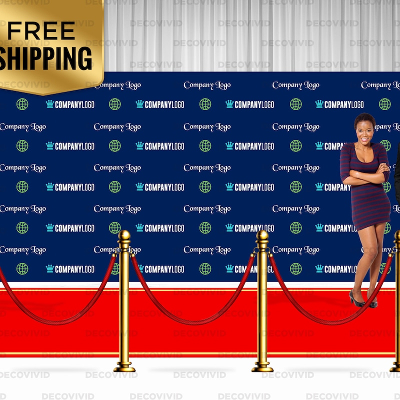 Custom Logo Backdrop - Etsy