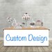 Birthday Table Front Banner, Crown Table Front Banner, Custom Photo ...