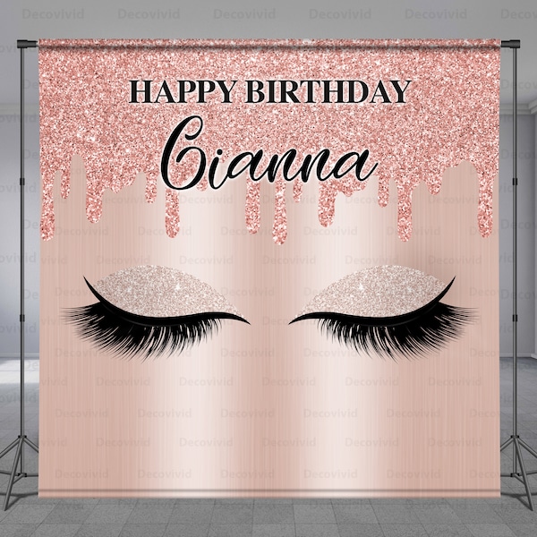 Drip Birthday Banner - Etsy