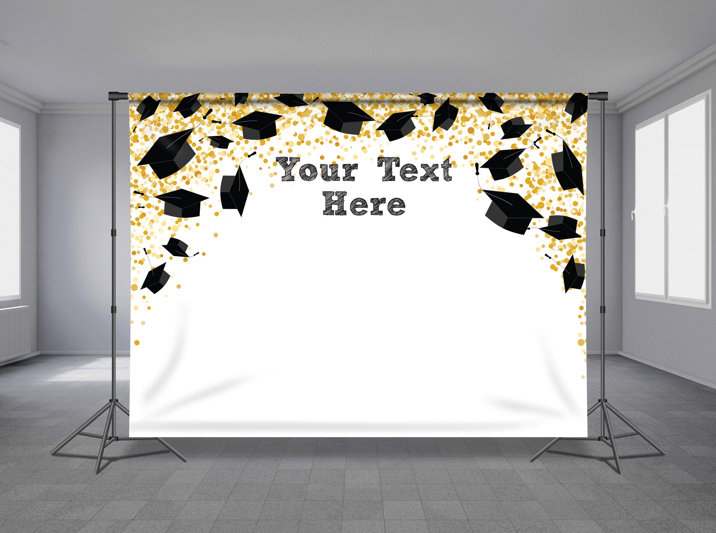 Graduation Party Backdrop Grad Photo Booth Personalized - Etsy Canada
