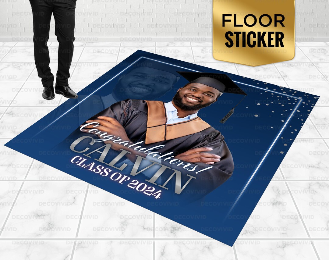 Graduation Floor Decal Sticker, Floor Graphic, Floor Adhesive, Dance ...
