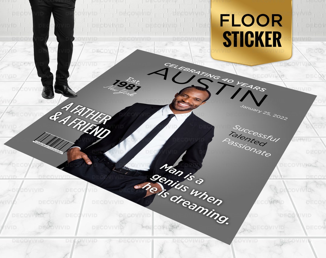 Custom Design Floor Decal Sticker, Floor Graphic, Floor Adhesive, Dance ...