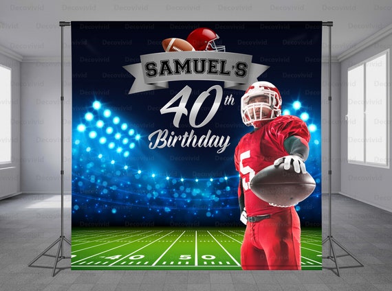 Football Field Photography Backdrop