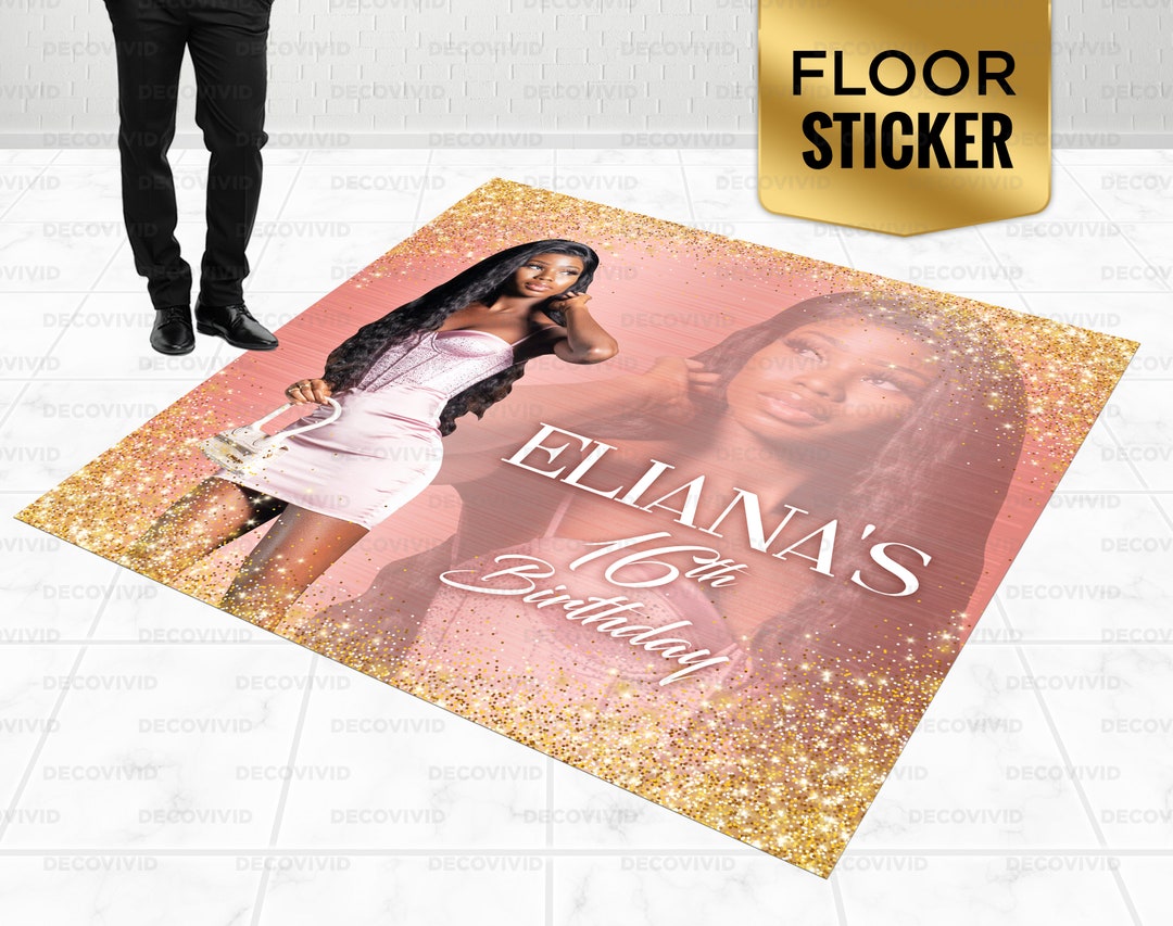 Custom Design Floor Decal Sticker, Floor Adhesive, Floor Graphic, Dance ...