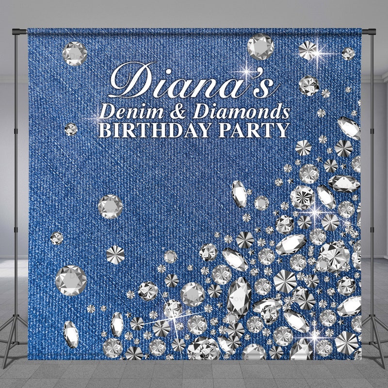 Denim Backdrop - Etsy