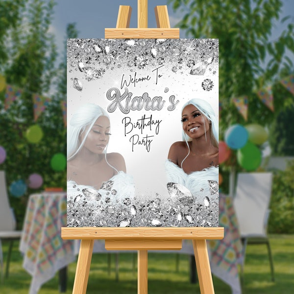 White Glitter Poster Board - Etsy